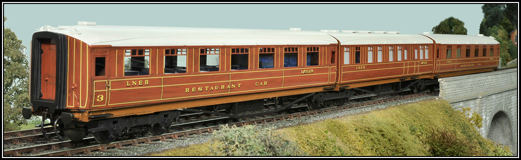 LNER Coaches in 'O’ Gauge